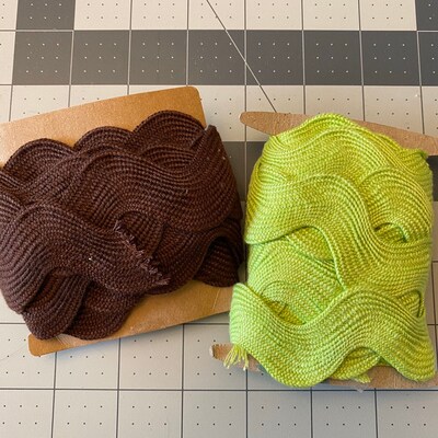 Jumbo Rick Rack in 49 COLORS 1 13/32 Inch Polyester Sewing Trim by the ...