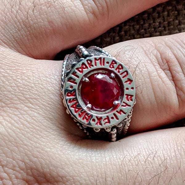 Dwarven Ring of Power From the Lord of the Rings, Officially Licensed ...