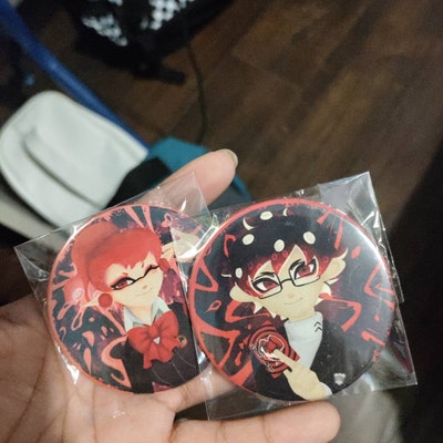 Persona 2 Splatoon Buttons - Etsy