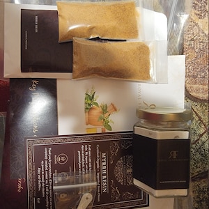 Organic Myrrh Resin From Oman commiphora Myrrha | Etsy