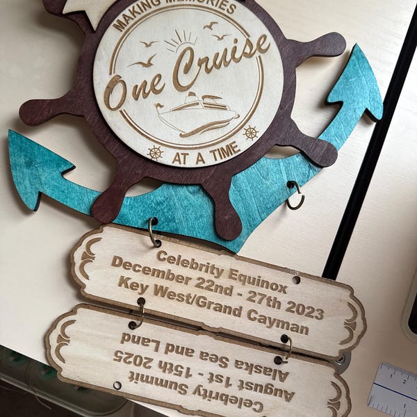 Personalized Cruise Sign, Cruise History, Cruise Door Decor, Carnival ...