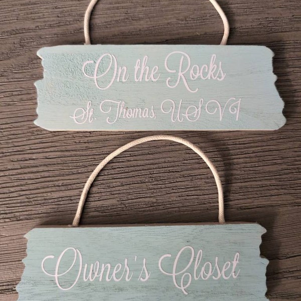 Custom Sign, Custom Door Sign, Custom Wood Sign, Reversible Sign ...