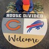 House Divided Door Sign | House Divided Sign | House Divided Wreath ...