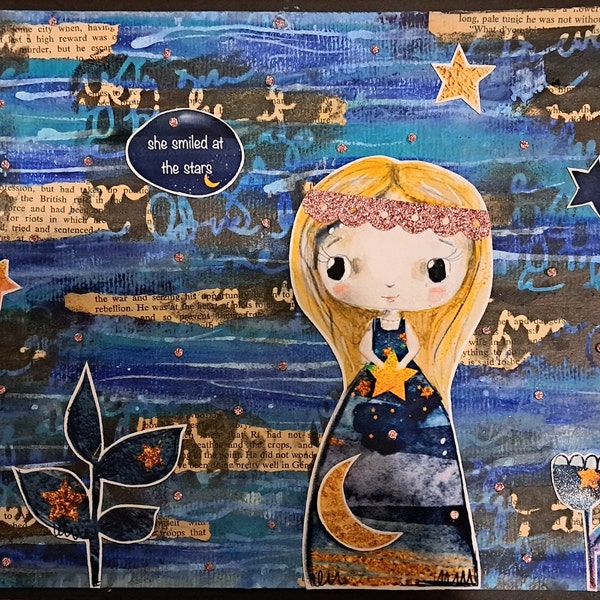 Whimsical Friends 3- Digital Image for Collage, Jpg, Png, Papercraft, a ...