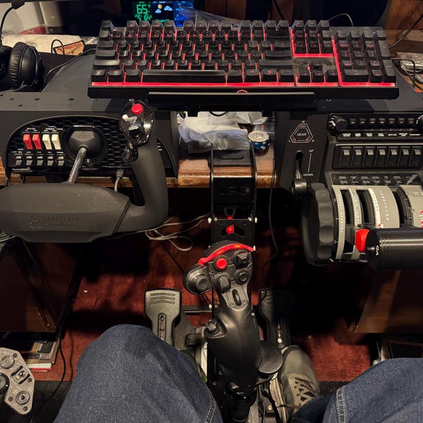 Winwing Airbus MCDU/PFP Desk Mount With Small Angle to Reduce Light ...