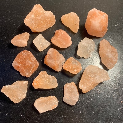 Natural Himalayan Salt Chunks, Large Size 1 3: Choose Ounces or Lbs ...
