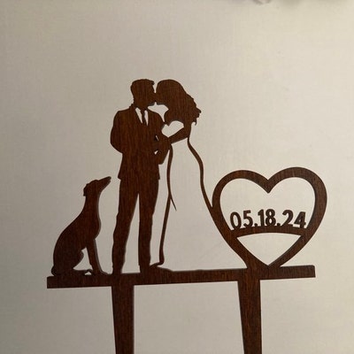 Wedding Cake Toppercake Topper Plus Size Bridecake Toppers - Etsy