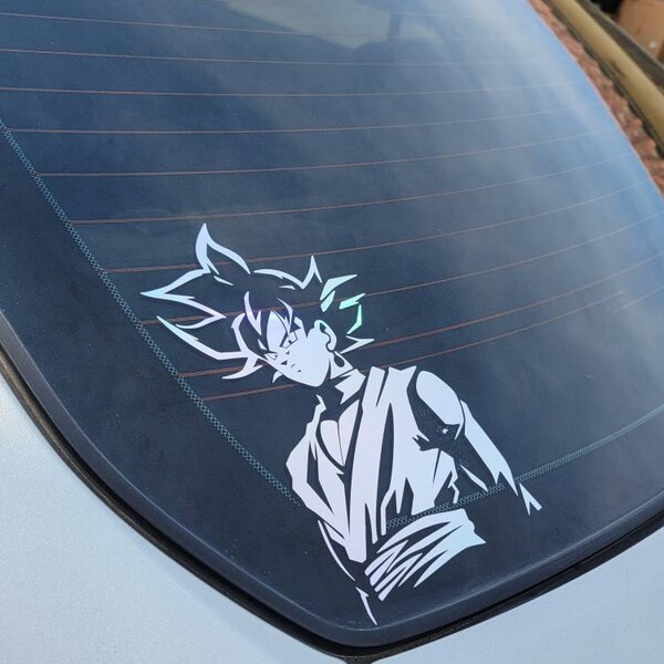 Vinyl Decal Goku Black Stare - Etsy