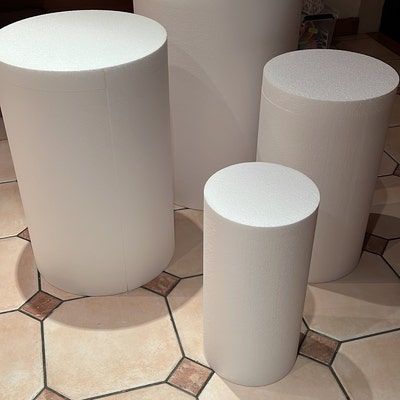 Styrofoam Table Cake Base Support White Stand for Party - Etsy