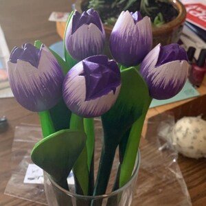 Wooden Tulip Pack - Etsy