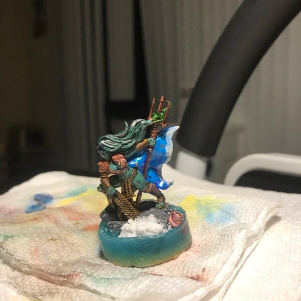 Amazonian Gladiator 3D Printed Resin Miniature | Tabletop Role Playing ...