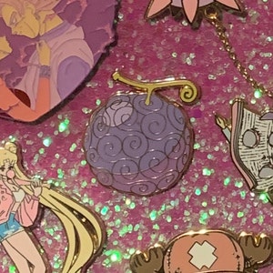 Anime Fruit Enamel Pin Set One Piece Anime Anime Merch Anime Gifts - Etsy
