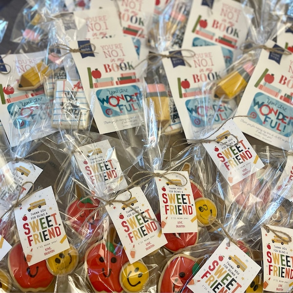 Printable Teacher Appreciation You're Number One in My Book Gift Card ...
