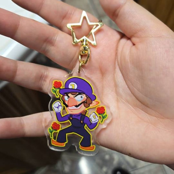 NEW 2" Super Mario Acrylic Charms - Etsy