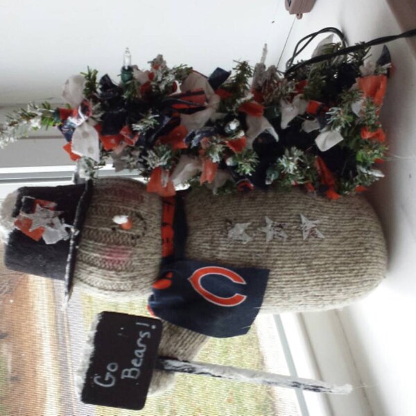 Chicago Bears "go Bears Sign" - Etsy