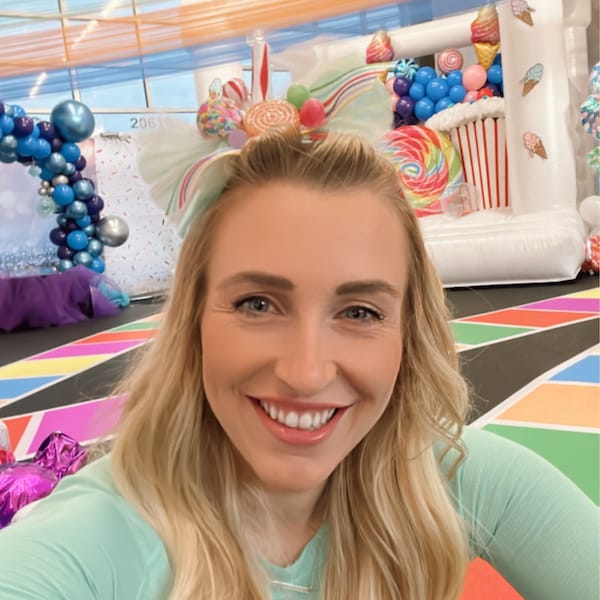 Candy Headband Treat Headband or Clip Candyland Bow Rainbow With Candy ...
