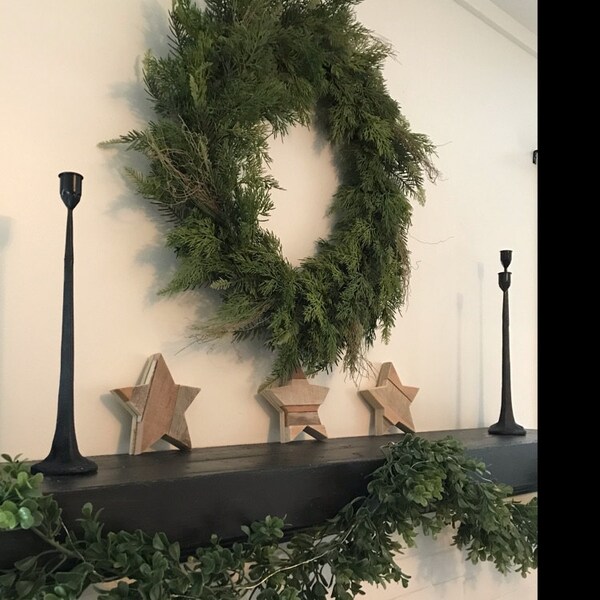 Rustic Home Decor, Farmhouse Decor, Wood Star, Wall Decor, Reclaimed ...