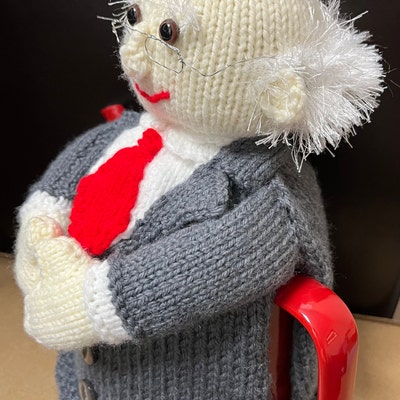 Knitting Pattern. PDF Digital Download. Santa Claus Shelf Sitter ...