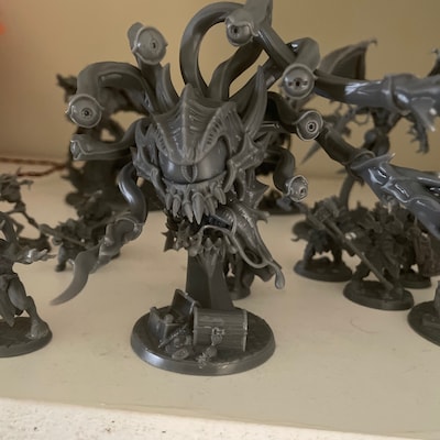 Beholder Boss Mini Dnd Tabletop RPG Miniature D&D Figurines Pathfinder ...