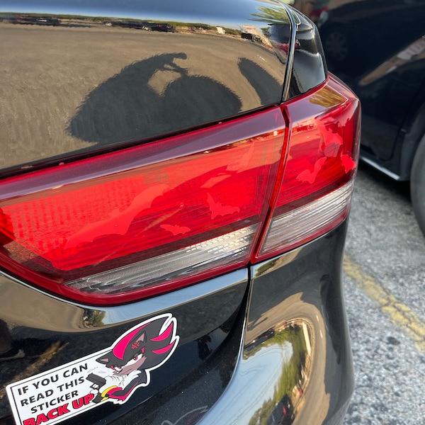 18 Assorted Flying Bats Headlight Taillight Decals 2 Sticker Sheets ...