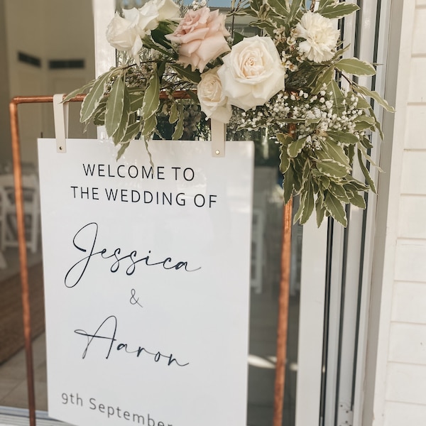 Leather Sign Straps for Hanging Sign | Welcome Sign Hanging, Wedding ...
