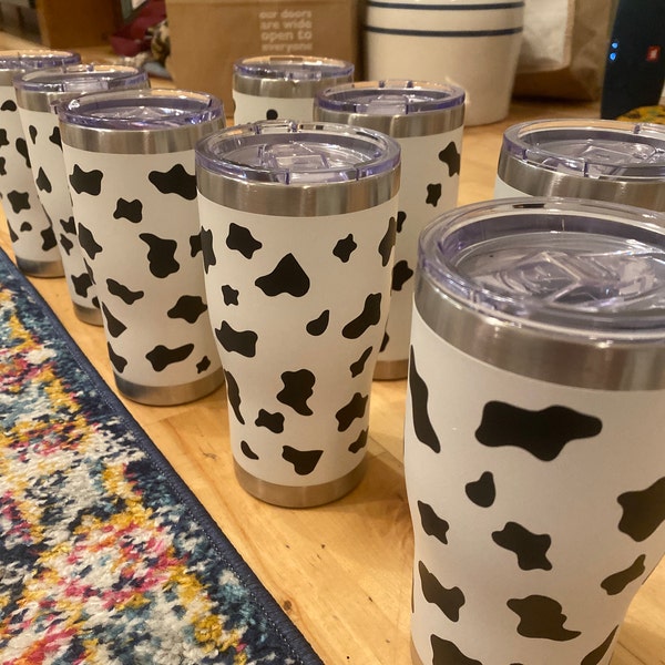 Cow Print Sticker Sheet | Vinyl Decal/stickers - Etsy