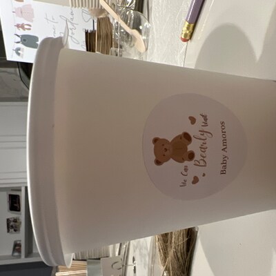 We Can Bearly Wait Stickers We Can Bearly Wait Baby Shower Stickers ...