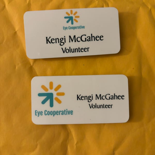 Personalized Custom Name Tags | Name Badges With Magnetic Pin | Office ...