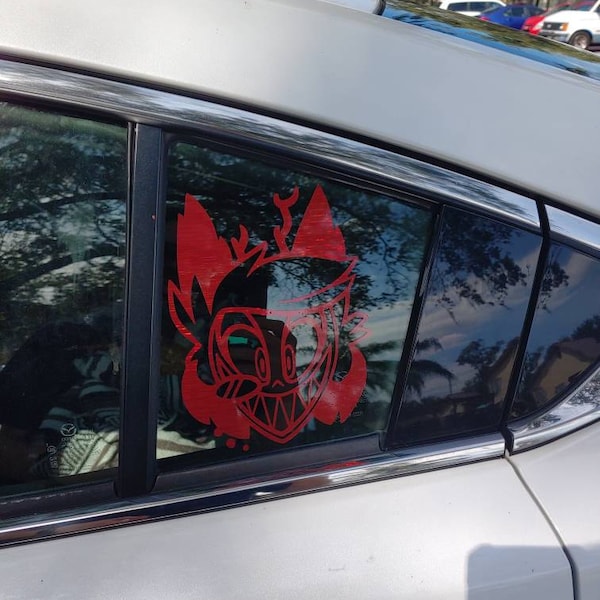 Hazbin Hotel - Alastor Decal 2 - Etsy