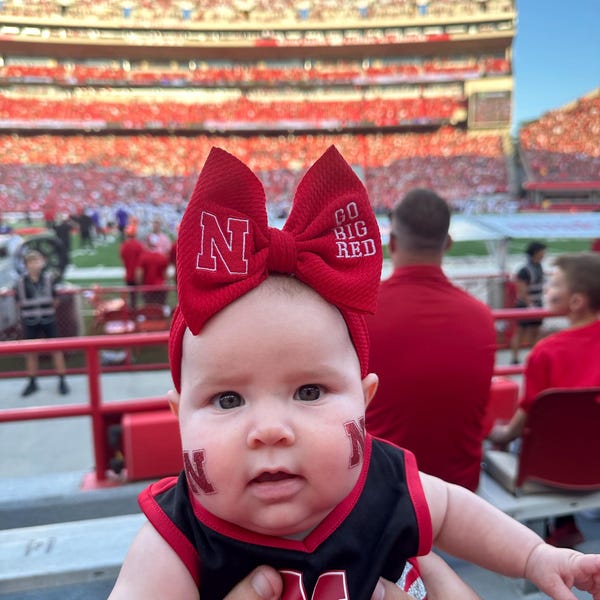 Game Day Baby Headwrap Bow - Etsy