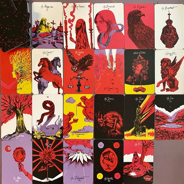 New Location Tarot Kickstarter Edition OOP - Etsy
