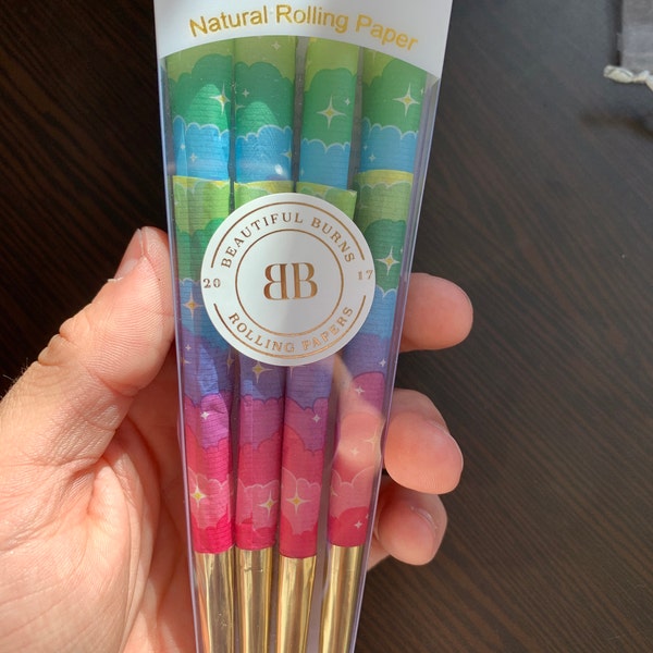 Unique Rolling Cones 8 Packs-colorful Designer Cones Caligars - Etsy