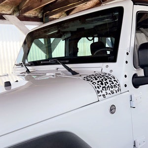 Leopard Cheetah Print Spots Rear Side Window Decals for 2021 | Etsy