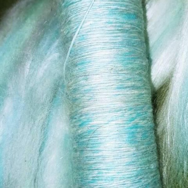 Short Staple Flax, Flax Noil, Tow Flax Spinning, Blending, Felting - 2 ...