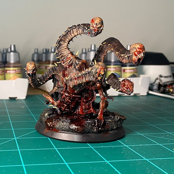 Dnd False Hydra Miniature Monster Miniature Aberration Miniature | 75mm ...