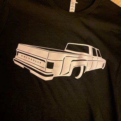 SVG Chevrolet Dually Pickup Rear View Silhouette Cut Files Designs ...