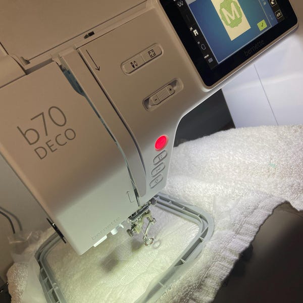 Embossed Machine Embroidery Alphabet, Monogram Towel Font, 5 Sizes, A-Z ...