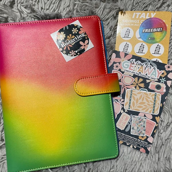 I Love You! Sticker Savings Challenge | Stickers & Savings Dashboard ...