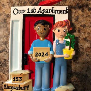 White Lab Coat Personalized Christmas Ornament Nurse, RN, Lab ...