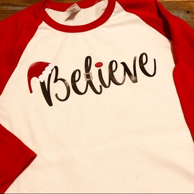 Believe SVG, Christmas Svg, Santa Svg, Santa Hat Svg, Believe in Santa ...