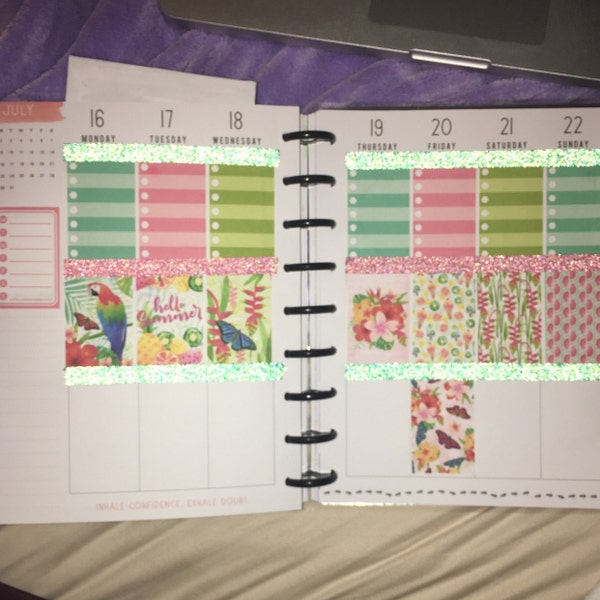 Weekly Planner Printable Stickers, Happy Planner Weekly Stickers ...