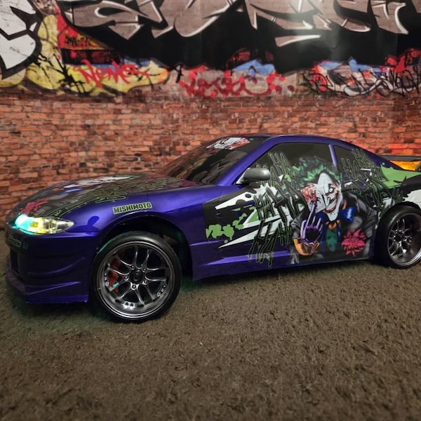 1/10 Scale RC Drift Livery Kit - Goku 1 - Etsy