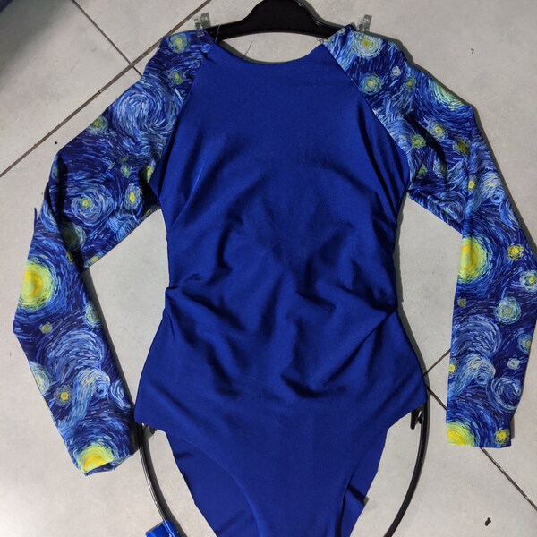 PDF SEWING PATTERN, One Piece Long Sleeve Swimsuit (surf Suit) With ...