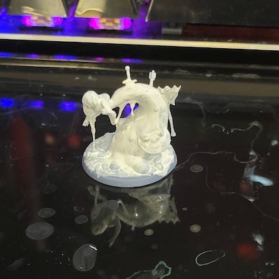 Slime Girl 32mm or 28mm Fantasy Miniature Dnd Miniature Twin Goddess - Etsy