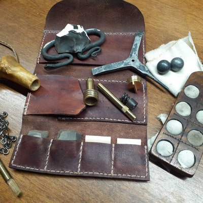 Handmade Leather Frizzen Stall / Frizzen Cover for Flintlock - Etsy