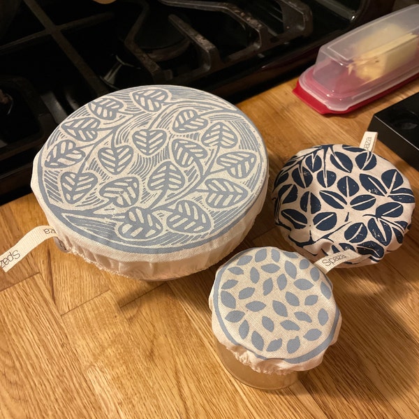 Dish and Bowl Covers Mini Set of 3 | Variety of Small Sizes Reusable ...