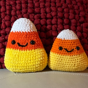 Candy Corn Crochet Pattern, Plushie Halloween Candy, Autumn Candy Corn ...