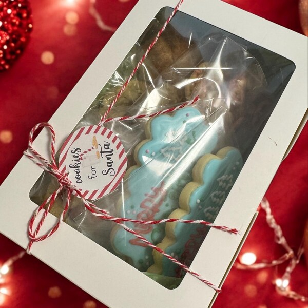 Christmas Cookie Tag - Christmas Cookie Tags - Cookies for Santa Cookie ...