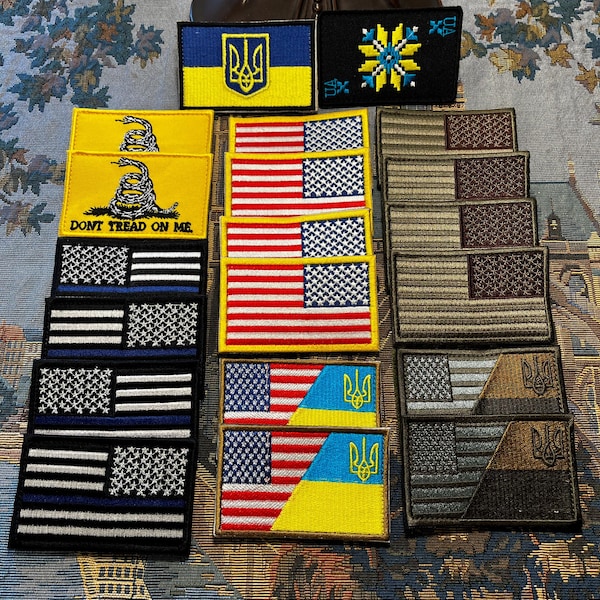 2-piece Security Patches, Embroidered Security Patch for Vest, Jacket ...