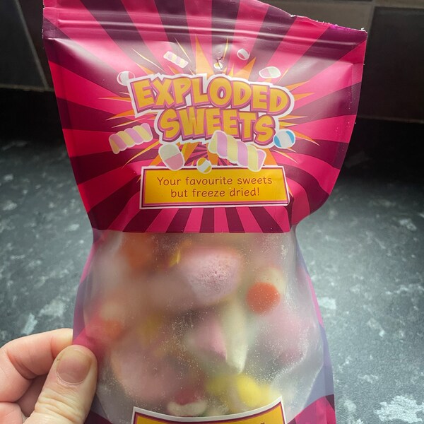 Squishy Bites - Banana & Blueberry | Exploded Sweets | Freeze Dried ...